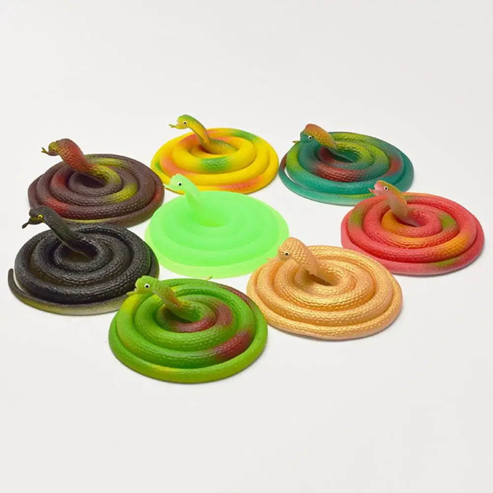 80cm Artificial Snake 3D Eyes Fake Snake Funny Tricky Halloween ...