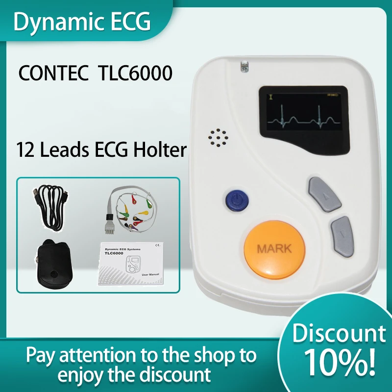 Contec – Système Dynamique Avec Support Ecg À 12 Fils, Enregistreur De ...