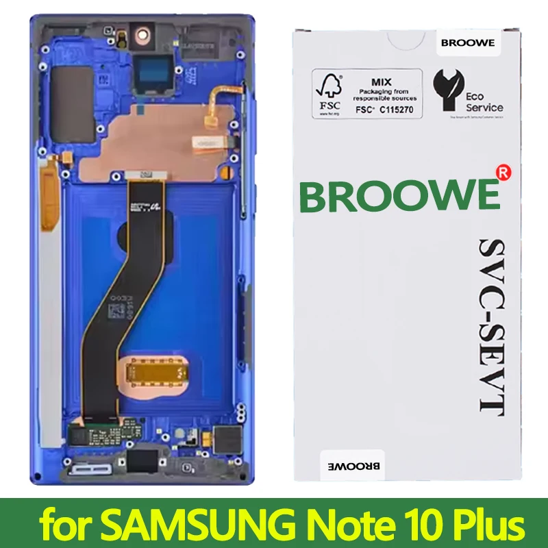 Top-notch quality Dynamic AMOLED Display For Samsung Note 10 Plus LCD ...