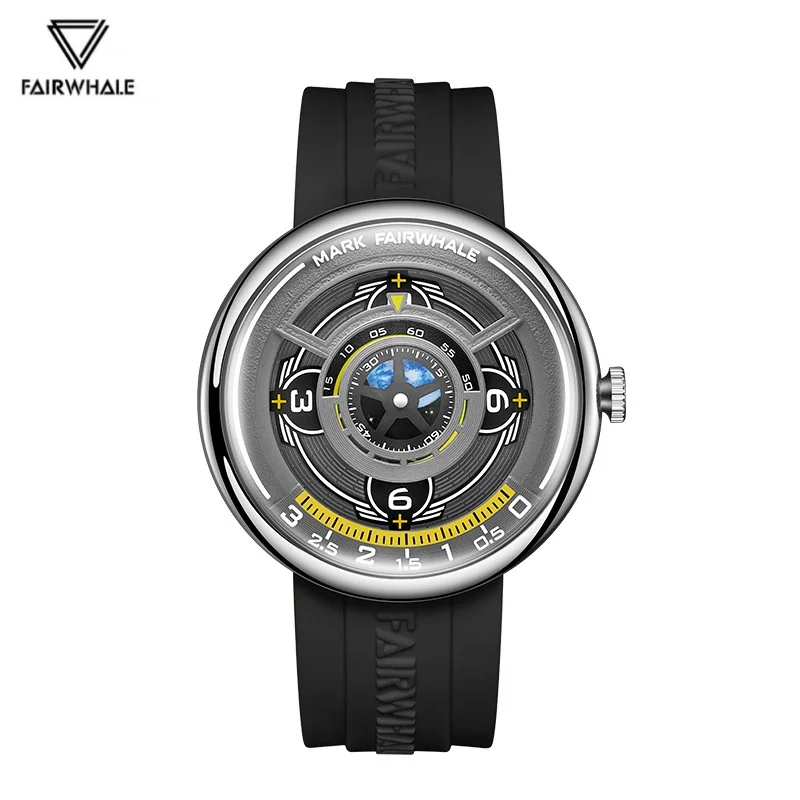 Mark Fairwhale 5990 Fashion Quartz Watches for Man Creative Design ...