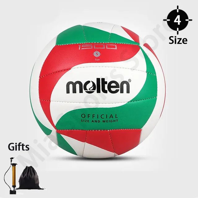 Molten Size 4/5 Standard Volleyball Soft Touch Match Training Outdoor ...