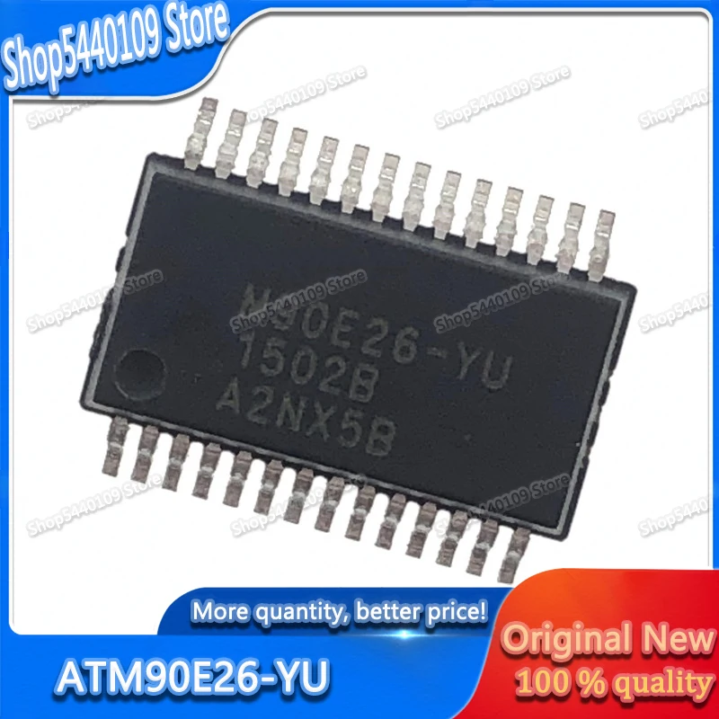 1pcs Atm90e26-yu-r Ssop-28 Atm90e26-yu Ssop28 Atm90e26 M90e26-yu ...