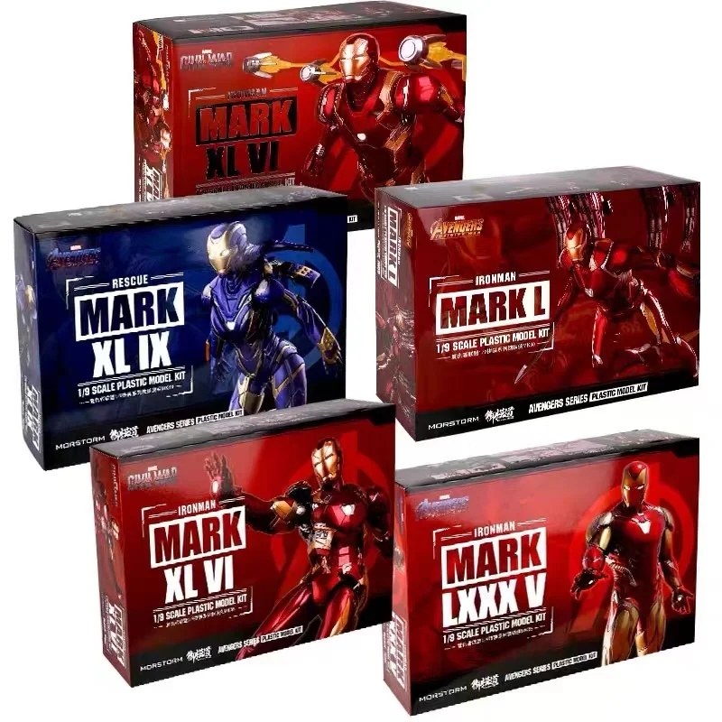 Marvel-E-Model-Iron-Man-MK85-MK50-MK46-MK47-Spider-Man-Deluxe-Edition-1 ...