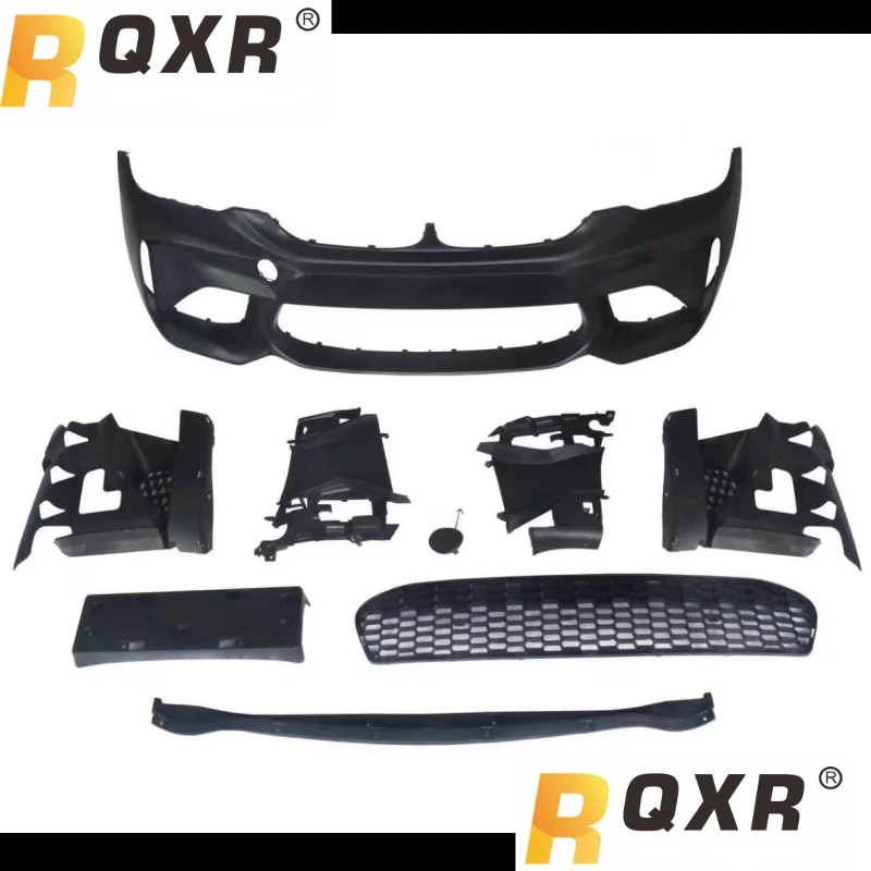 Car Front Bumper Bottom Grille Assembly for BMW 5 Series G30 G38 18-20 ...