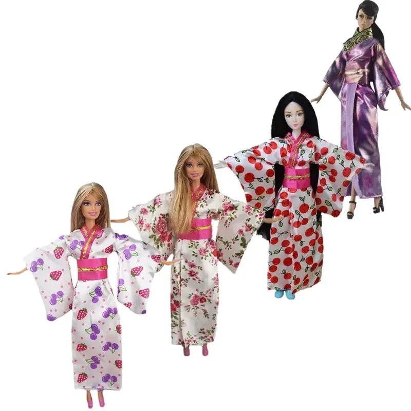 Cosplay Japanese Classic Robe Traditional Kimono Doll Clothes For ...