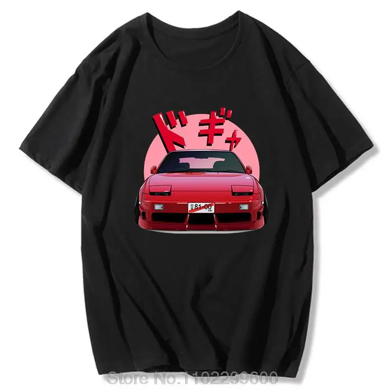 Jdm Initial D T Shirt For Men Japanese Car Streetwear Cotton Nissan ...