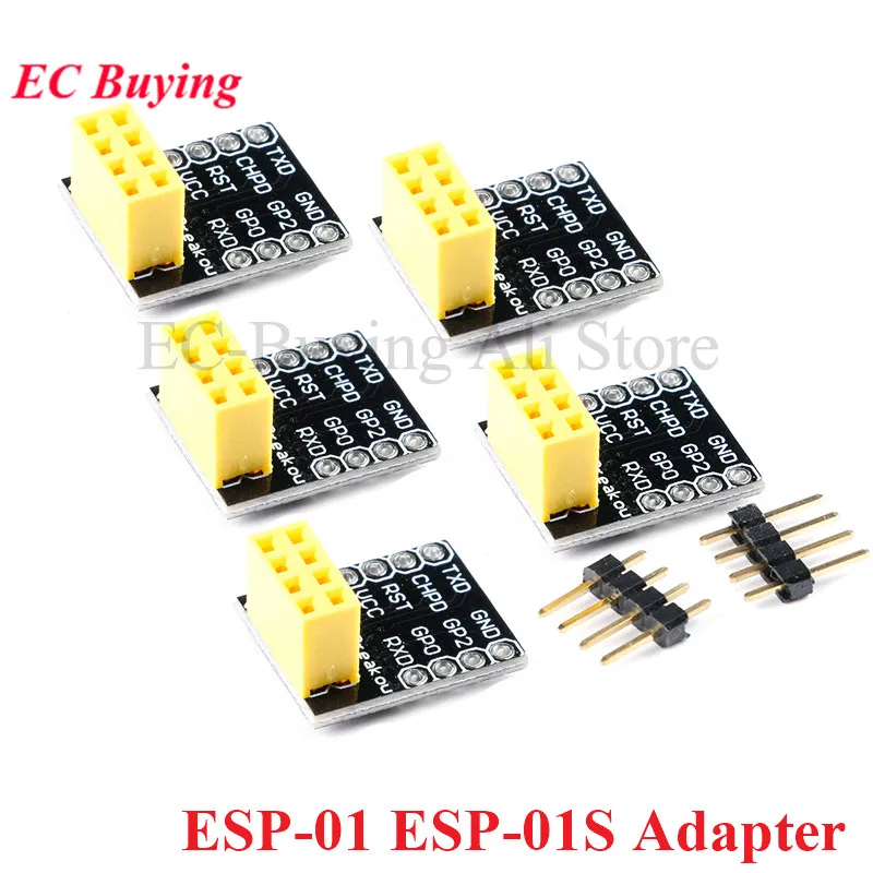 5pcs/1pc Usb To Esp8266 Adapter Board Wifi Wireless Module Esp-01 Esp ...