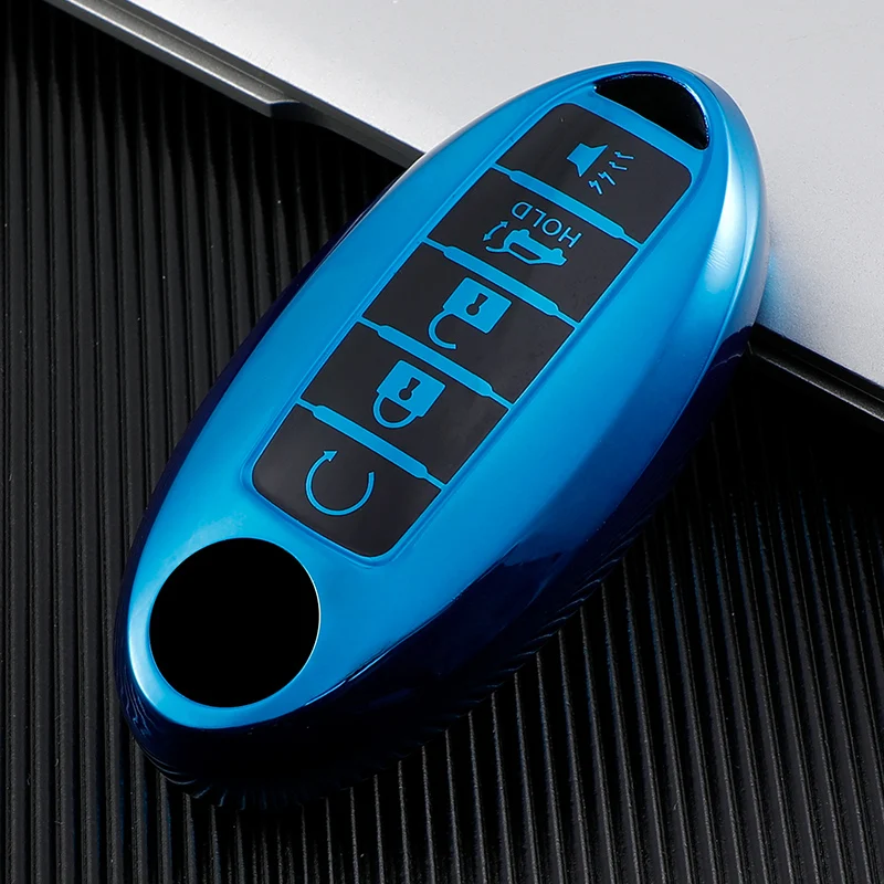 5Button Soft Tpu Car Key Case for Nissan X Trail T32 2020 Rogue Patrol ...