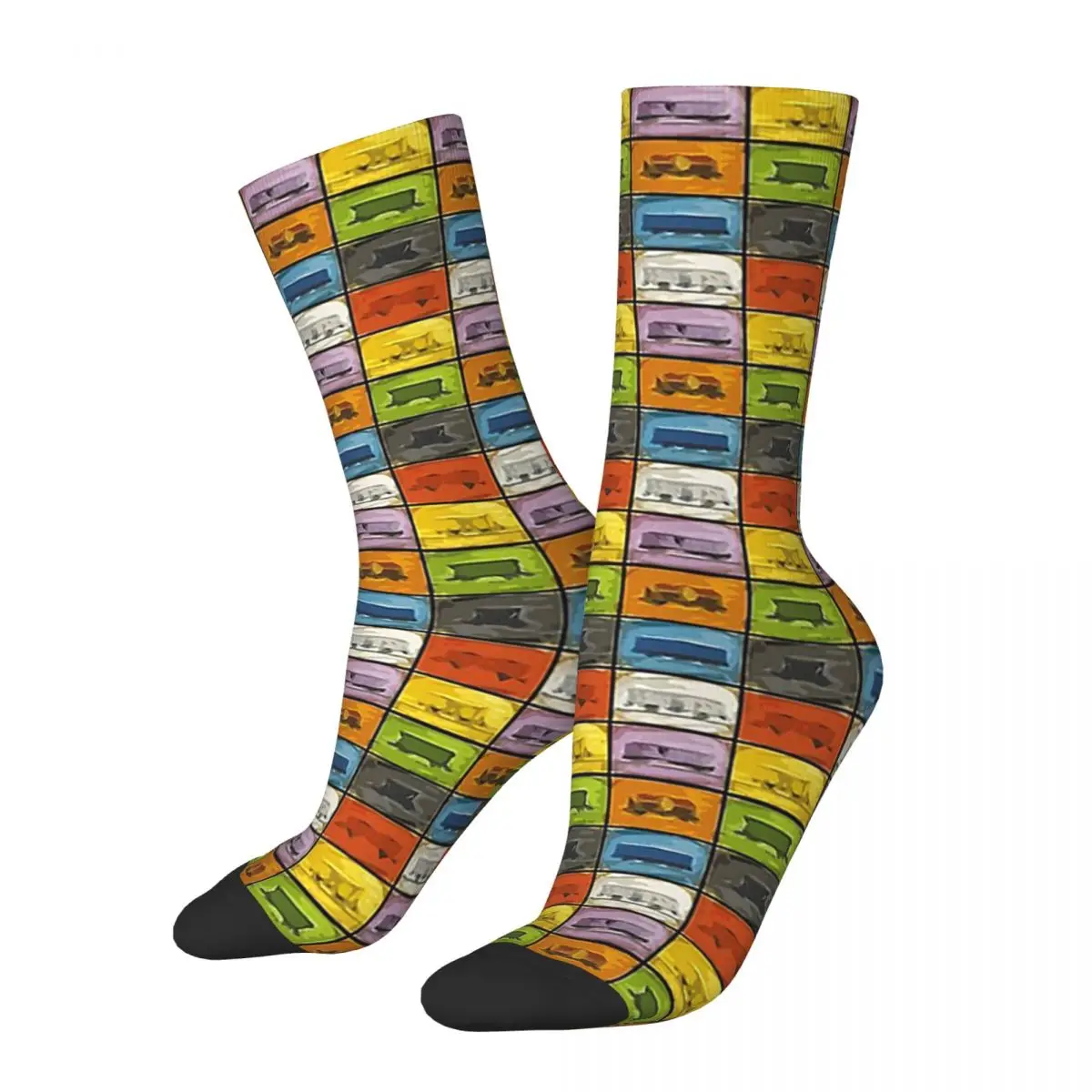 Ticket-To-Ride-Trains-Socks-Harajuku-Super-Soft-Stockings-All-Season ...