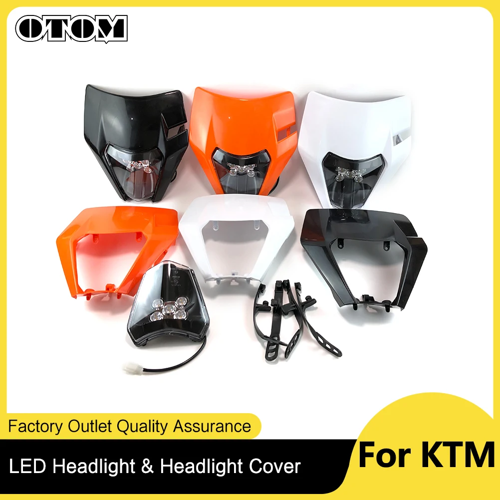 OTOM-NEW-Motorcycle-LED-Headlight-Headlamp-Head-Light-Supermoto-Fairing ...