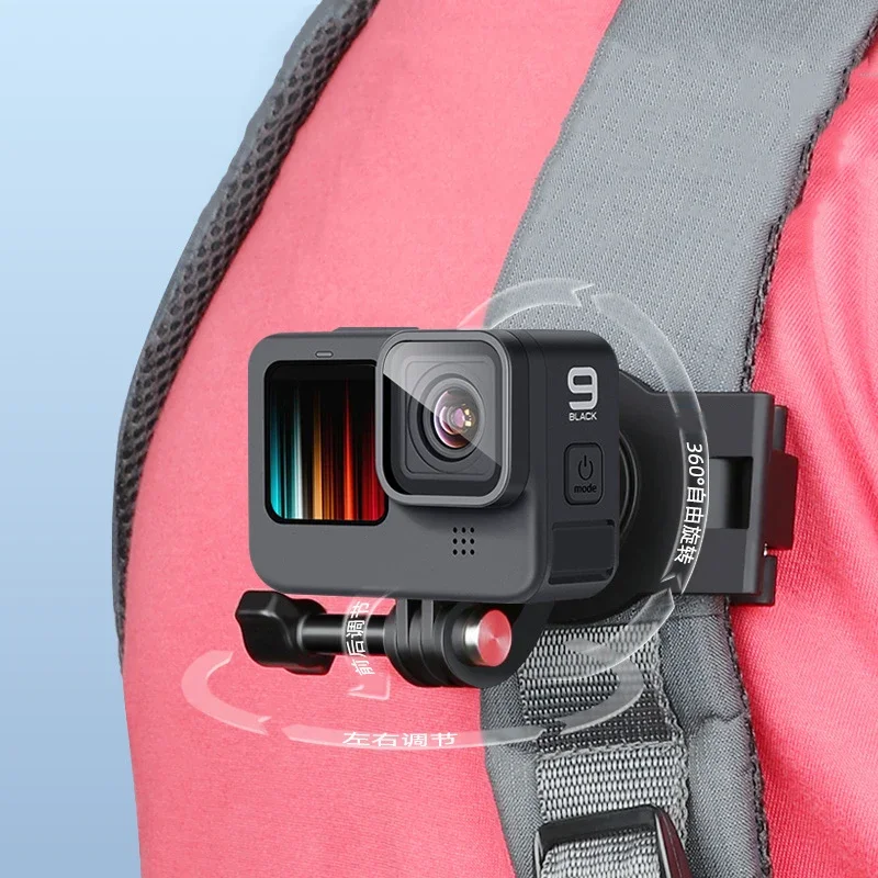 Backpack Shoulder Strap Mounts with 360° Rotatable Base,Adjustable ...