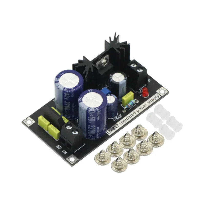 LM317-Adjustable-Regulated-Power-Supply-Board-AC-to-DC-Adjustable ...