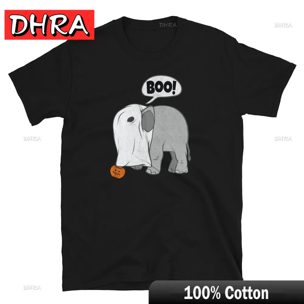 Funny Halloween Elephant Ghost Costume Cute Boo Jack o lantern Bucket T ...