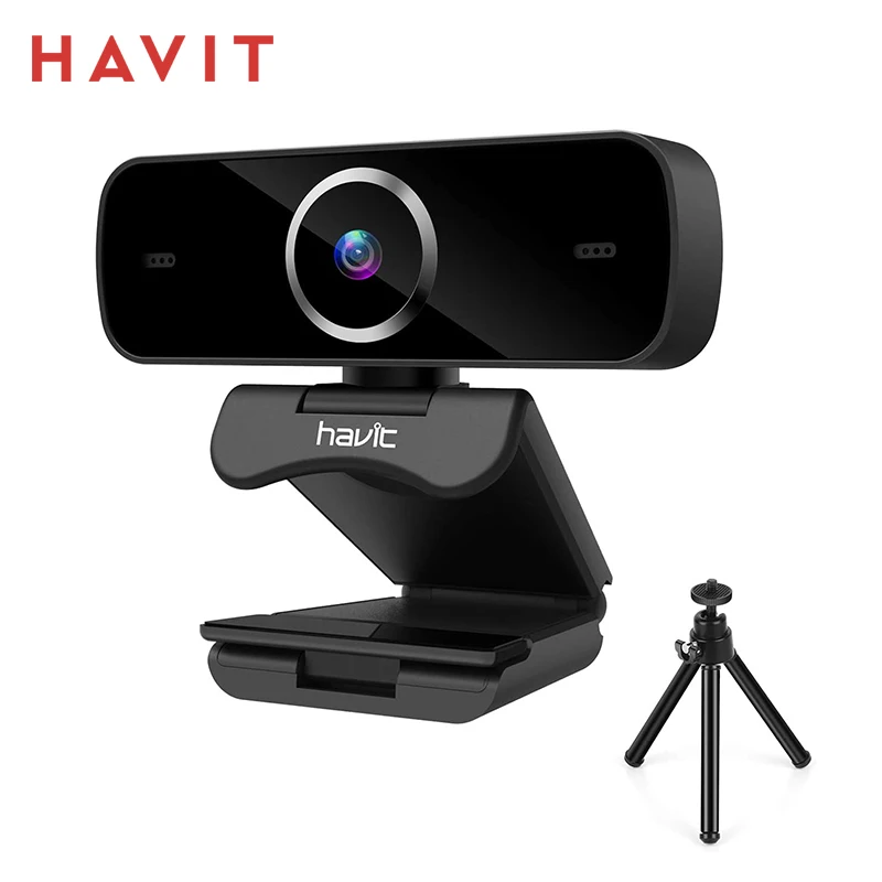 HAVIT-1080P-Full-HD-USB-Webcam-W-Microphone-Tripod-HD-Web-Camera-For-PC ...