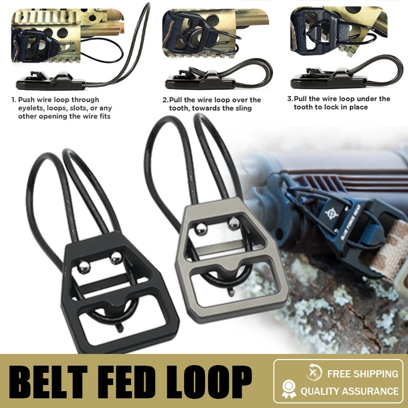 Tactical-BFL-Belt-Fed-Slings-Loop-For-1-25-Slings-Weapon-Connection ...