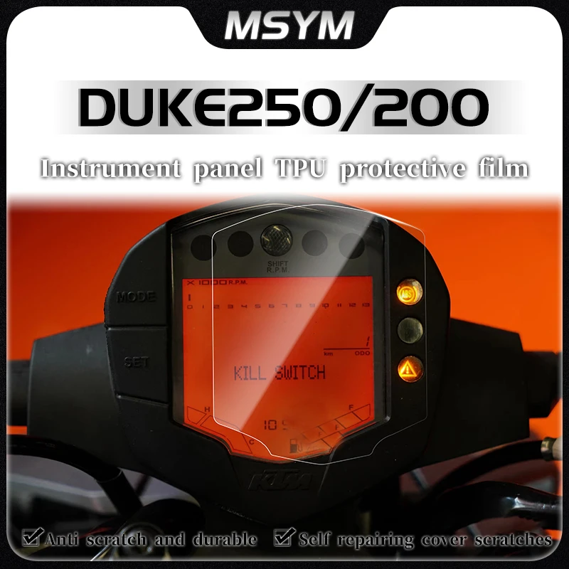 For-KTM-DUKE-200-250-390-RC-RC390-Motorcycle-Cluster-Scratch-Protection ...