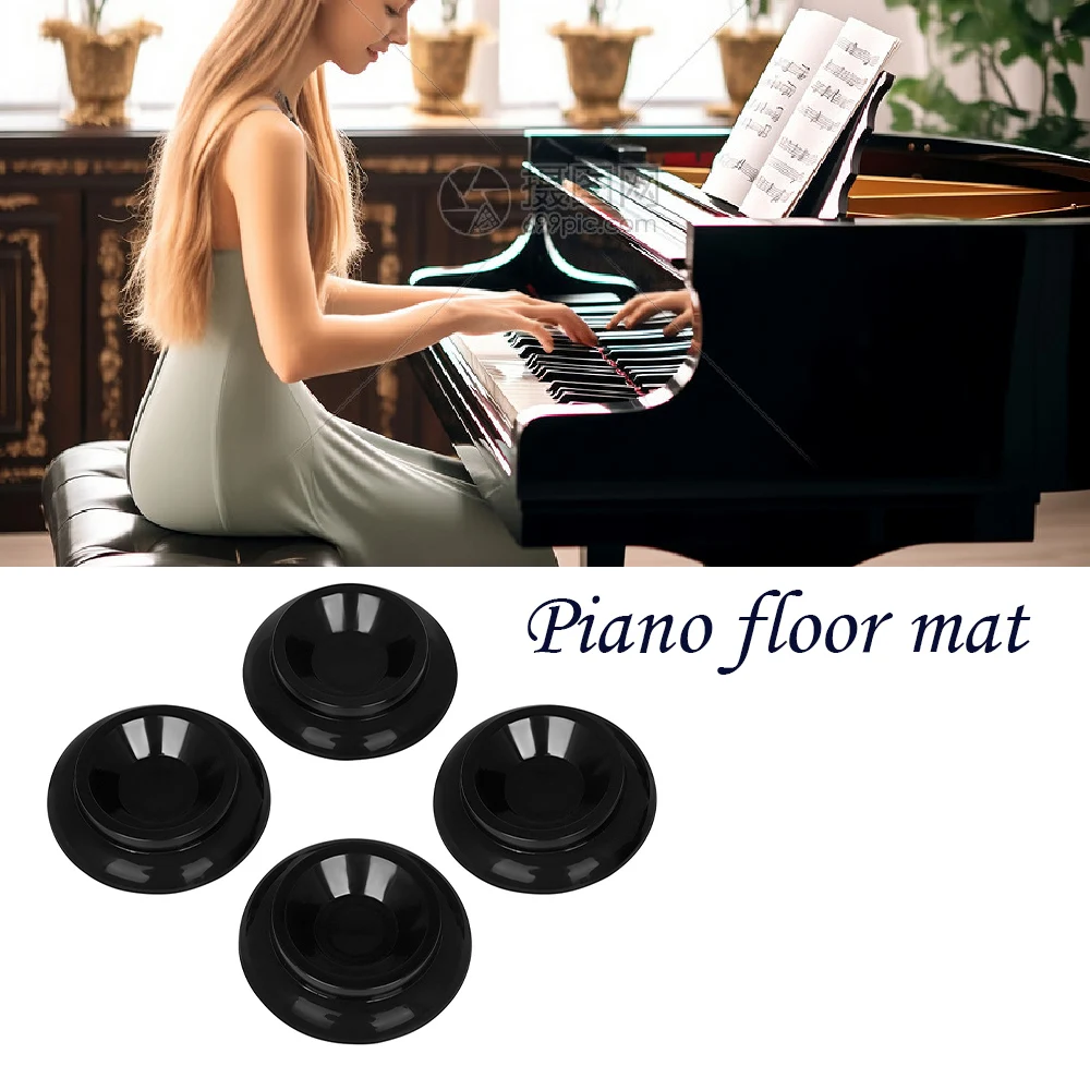 Piano Floor Mat ABS Anti Slip Sound Insulation and Nnoise Reduction ...