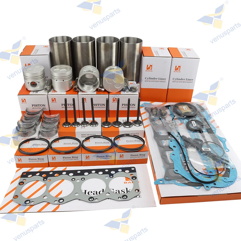 For-Isuzu-C240-Engine-Overhaul-Rebuild-Kit-Piston-Piston-Rings-Cylinder ...