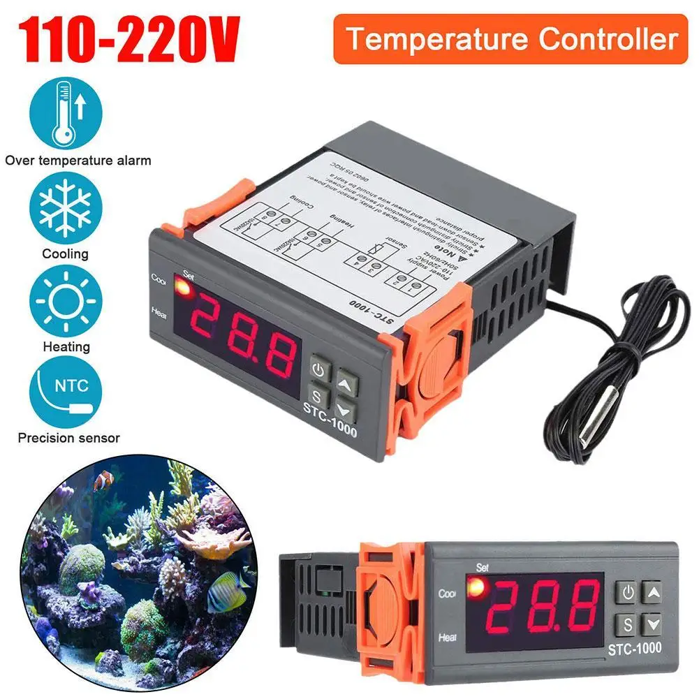 Digital-STC-1000-Temperature-Controller-Switch-Aquarium-Hatching ...