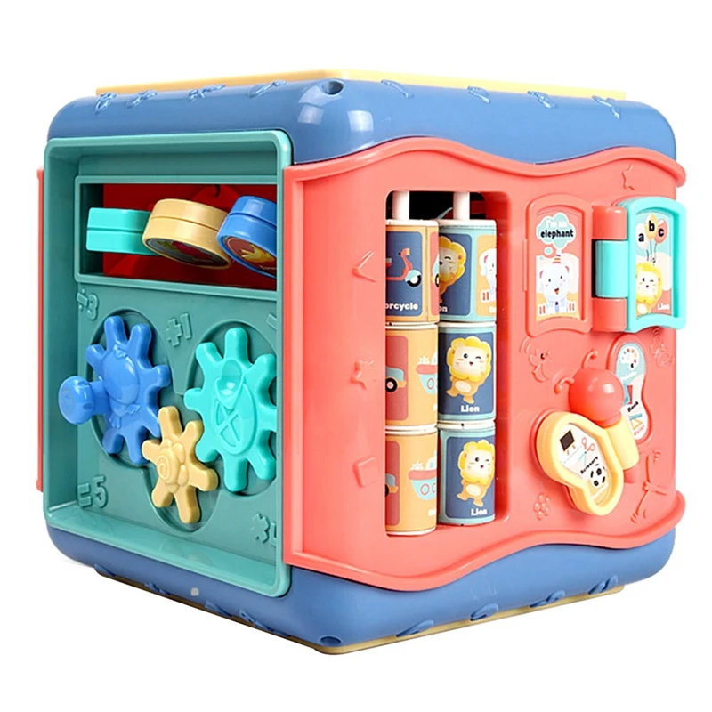 Baby-Toys-Activity-Play-Cube-Six-Sided-Box-Shape-Match-Infant ...