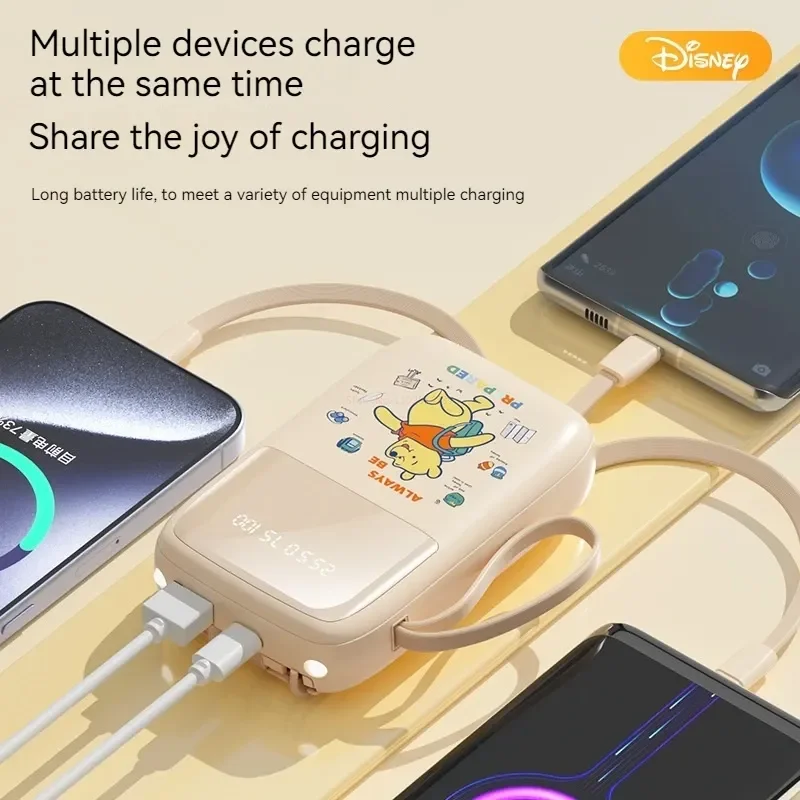 New-Disney-Stitch-Power-Bank-10000mah-Large-Capacity-Comes-With-Cable ...