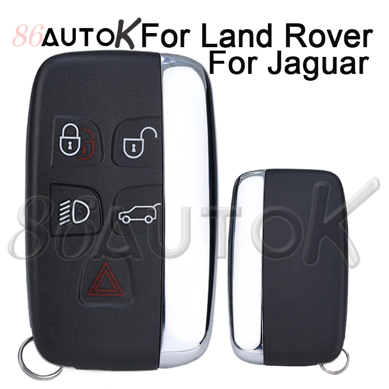 Car Key Shell Case Housing Cover for Jaguar XJ XJL XF Car Key Case for ...