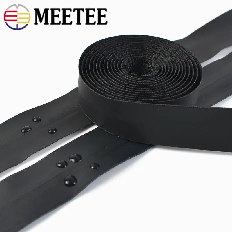 Black Invisible Zipper