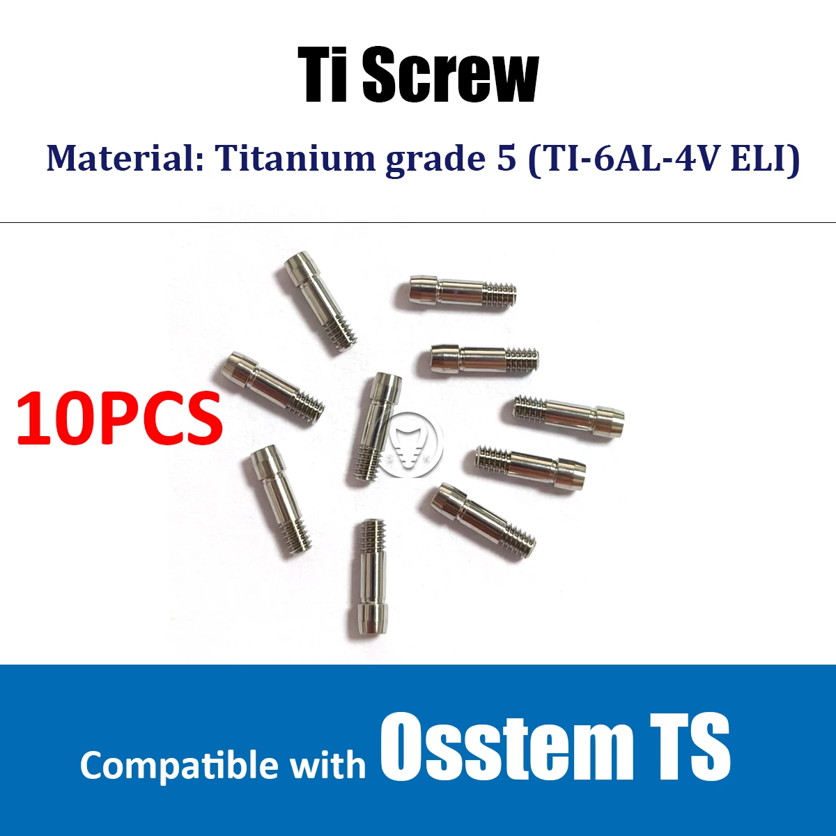 Husillo-de-titanio-Hiossen-Osstem-10-piezas-compatible-con-TS-plataforma-de-tornillo-Ti-Mini ...
