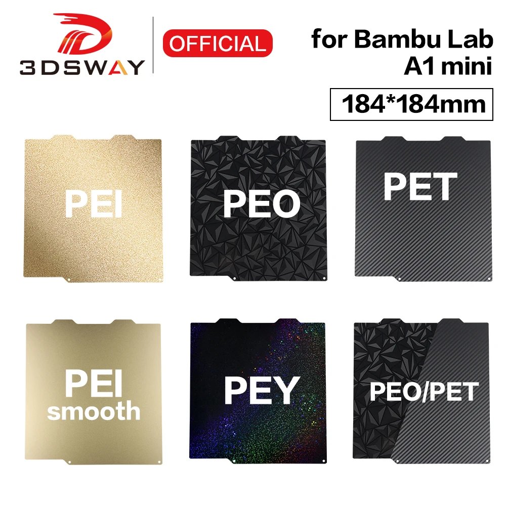 3DSWAY-Pi-ces-d-imprimante-3D-Bambu-Lab-A1-mini-plaque-de-construction ...