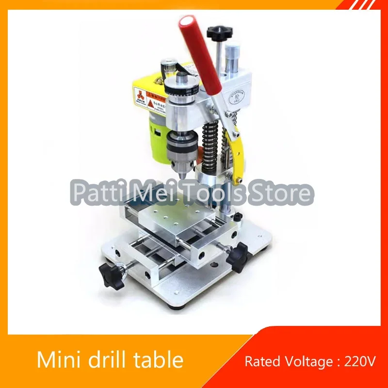 Mini-Drill-Press-Precision-CNC-Table-Drilling-Machine-Portable-Benchtop ...