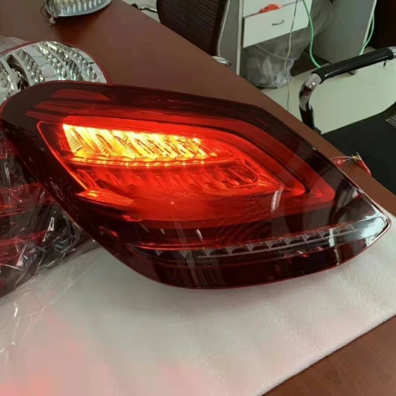 Piezas-de-repuesto-para-coche-luz-trasera-para-BENZ-W205-con-logotipo ...
