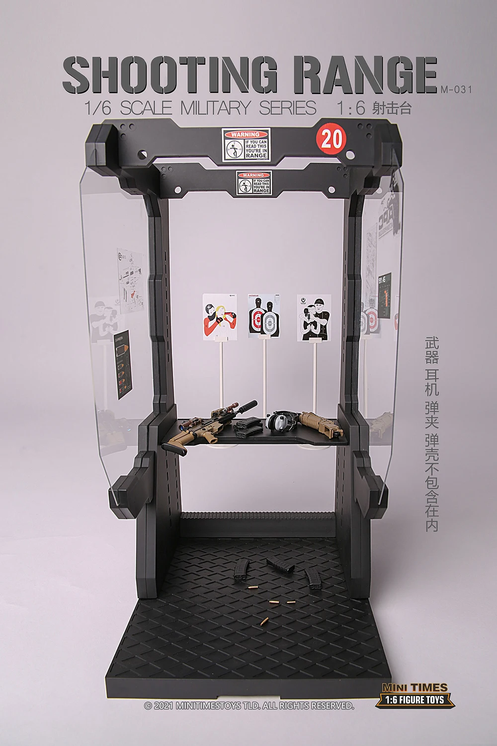 1/6th MINI Times Toys M-031 Military Series Shooting Range Platform Can ...
