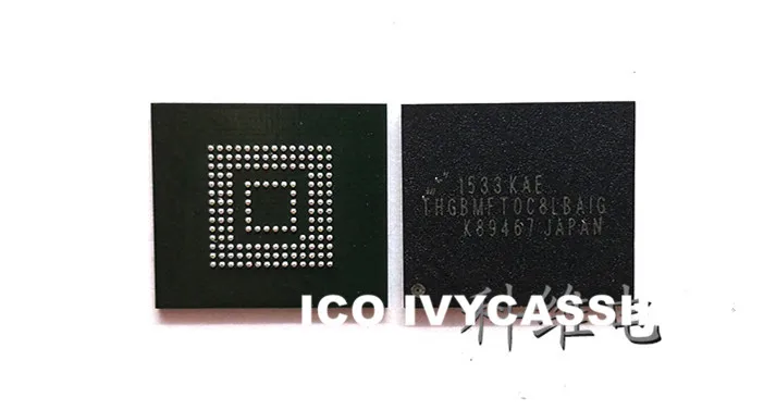 THGBMGT0T8LBAIG-eMMC-BGA153-128GB-Phone-Nand-Flash-Memory-IC-Storage ...