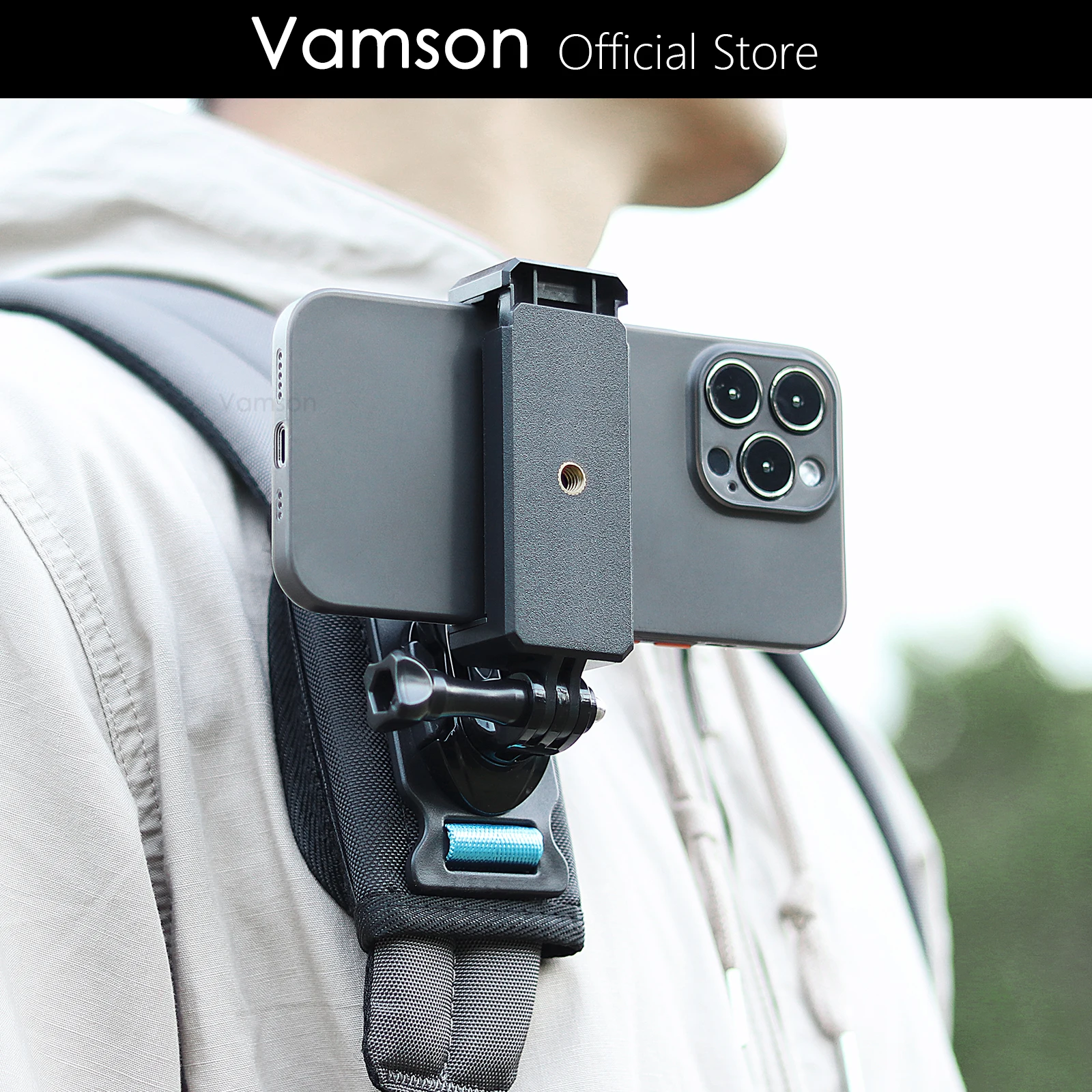 Vamson-Universal-Handy-halter-verstellbare-Handy-Rucksack-Clip ...