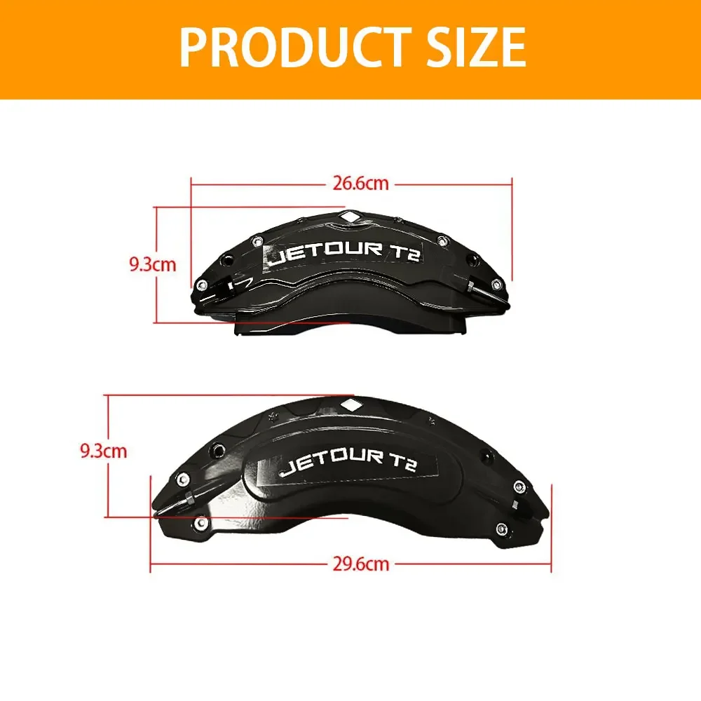 For Jetour Traveller T2 2024 Jetour T2 4Pcs Front Rear Brake Caliper ...