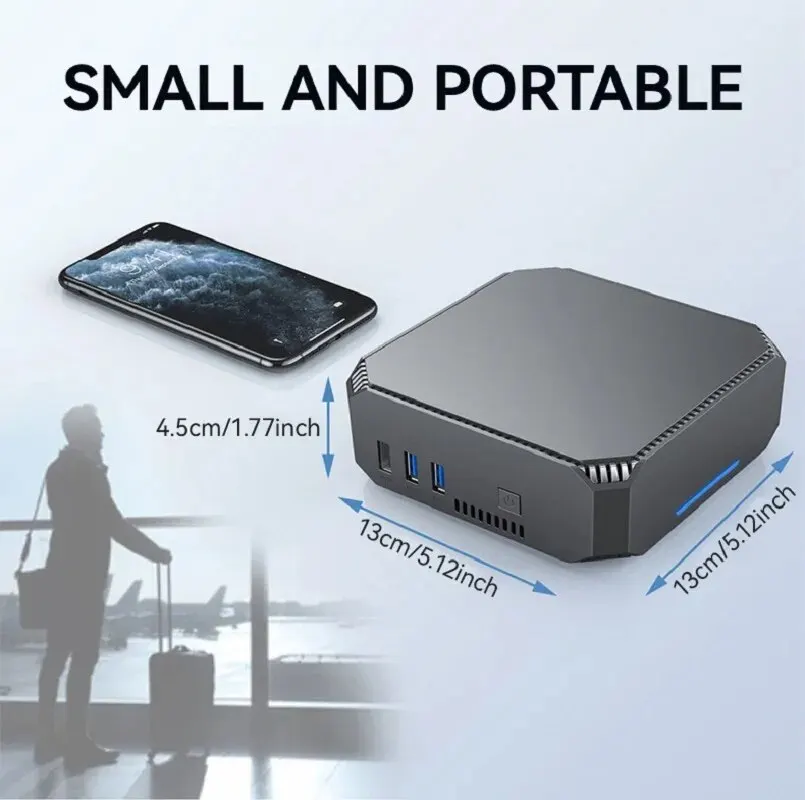 FIREBAT AK2 PLUS MiniPC Intel N100 Dual Band WiFi5 BT4.2 16GB 512GB ...