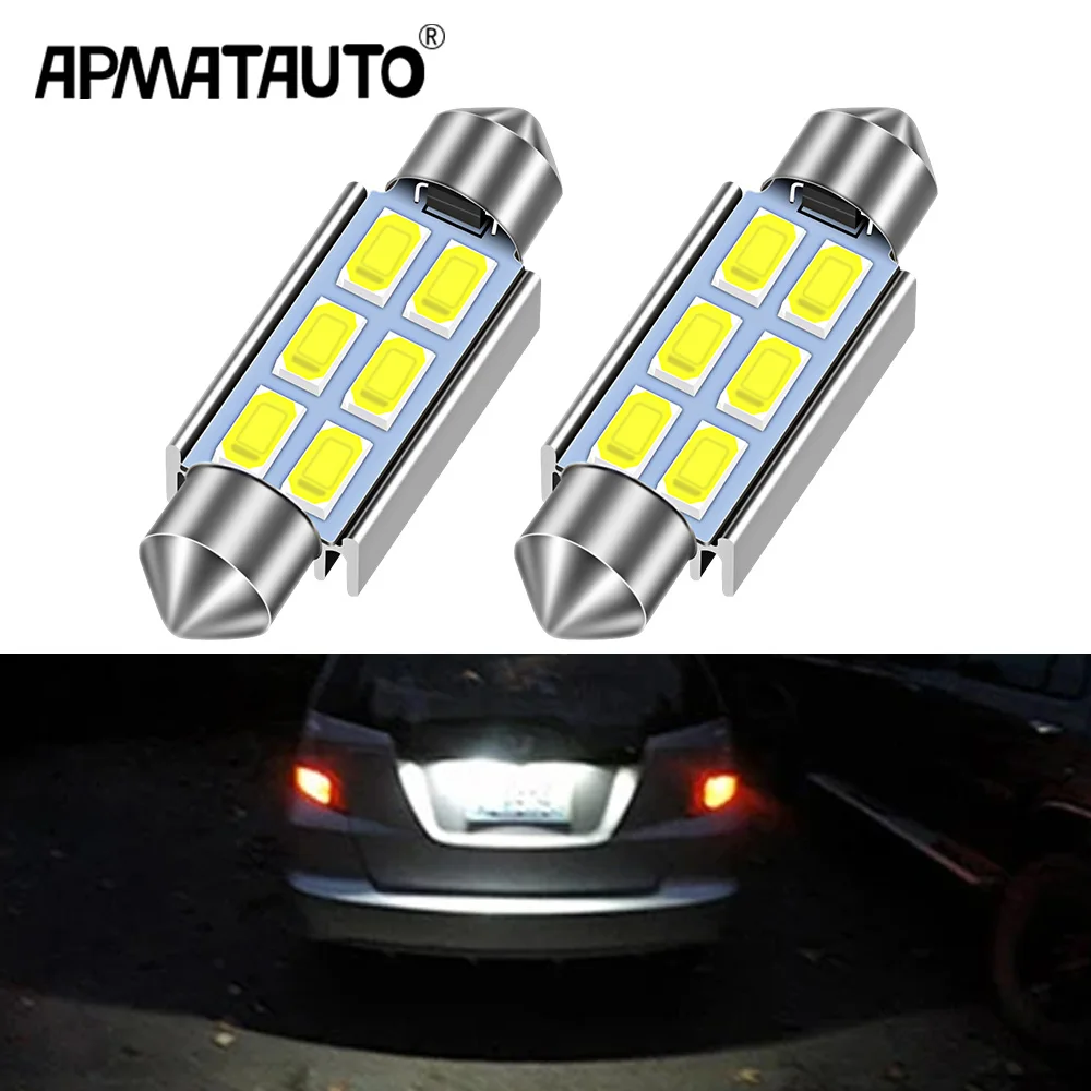 4Pcs-Canbus-LED-License-Plate-Number-Light-for-Volvo-S40-S60-S80-V50 ...
