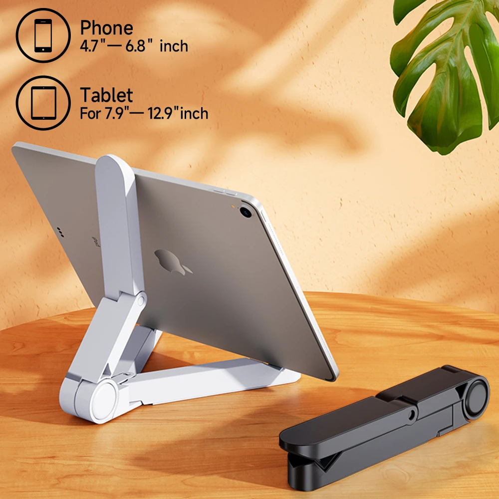 Universal Tablet Holder Desktop Folding Simple Easy To Carry Mobile Phone Fixed Tablet Stand For ...