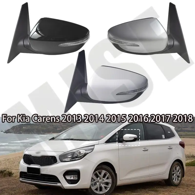7/8 Wire Auto Side Mirror Rearview Mirror Assembly For Kia Carens 2013 ...