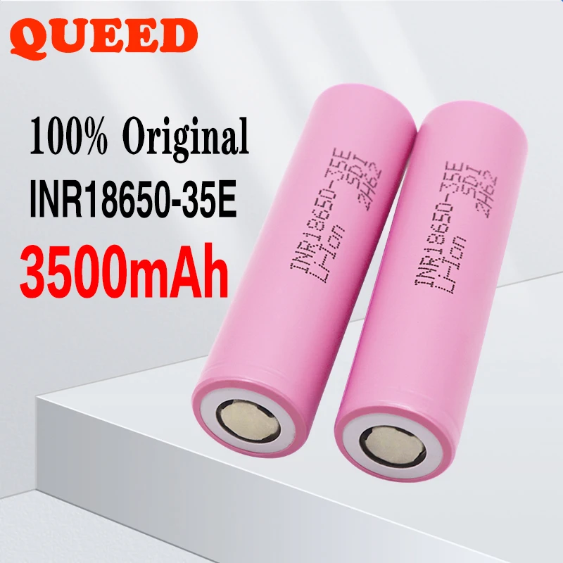 100-New-Original-18650-Battery-3-7V-3500mah-18650-Lithium-Rechargeable ...