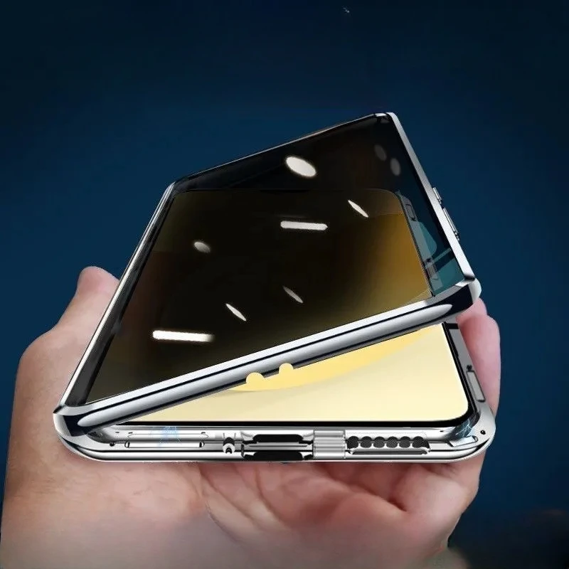 360-Protection-Anti-Peep-Privacy-Magnetic-Shockproof-Case-For-OPPO-A2 ...