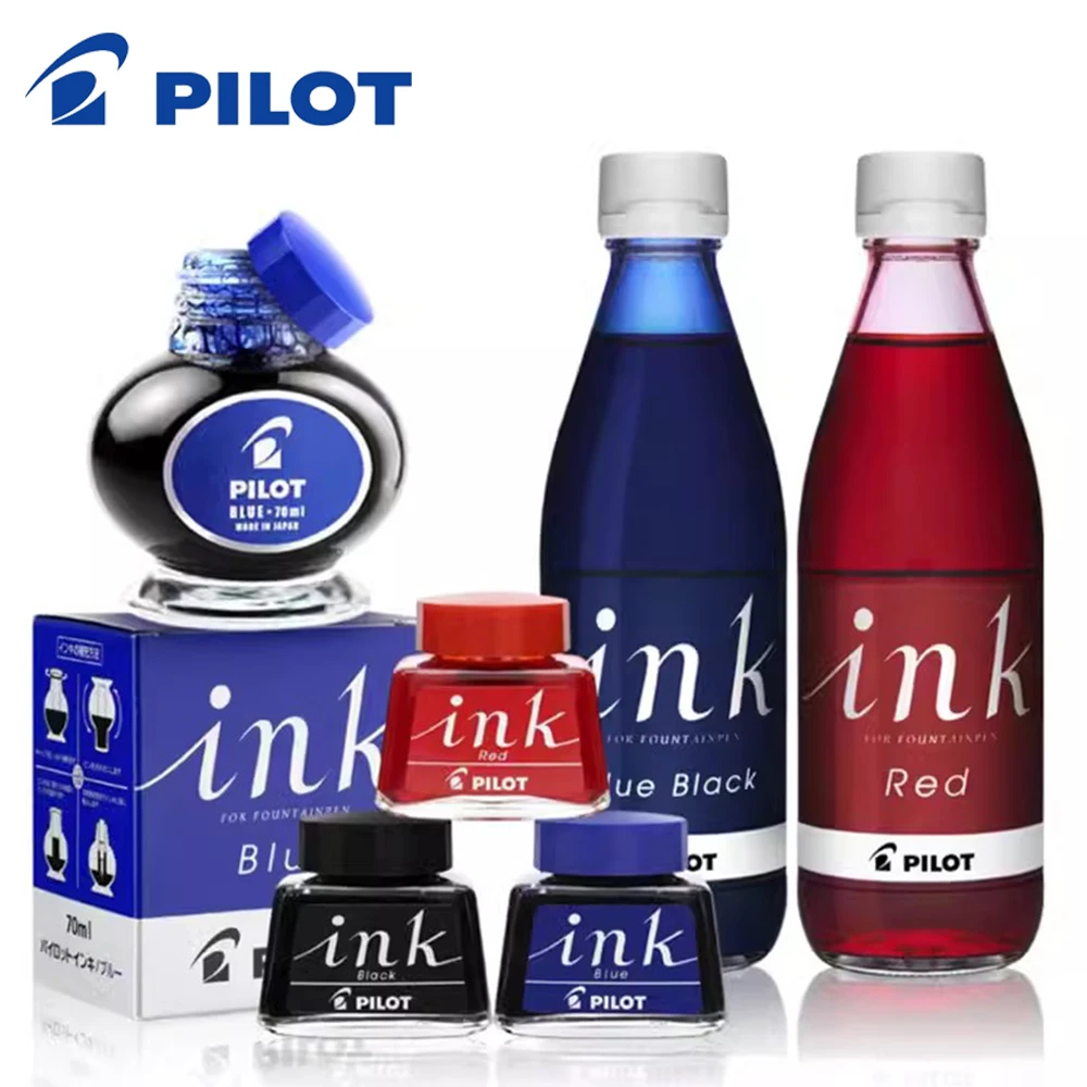 Japan-Pilot-Fountain-Ink-Bottle-Natural-Color-Ink-Non-carbon-Ink-INK-30 ...