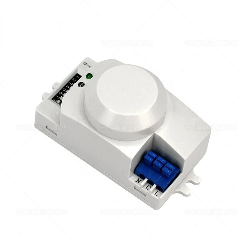 New AC 220V 240V 5.8GHz Microwave Movement Motion Detector Sensor ...