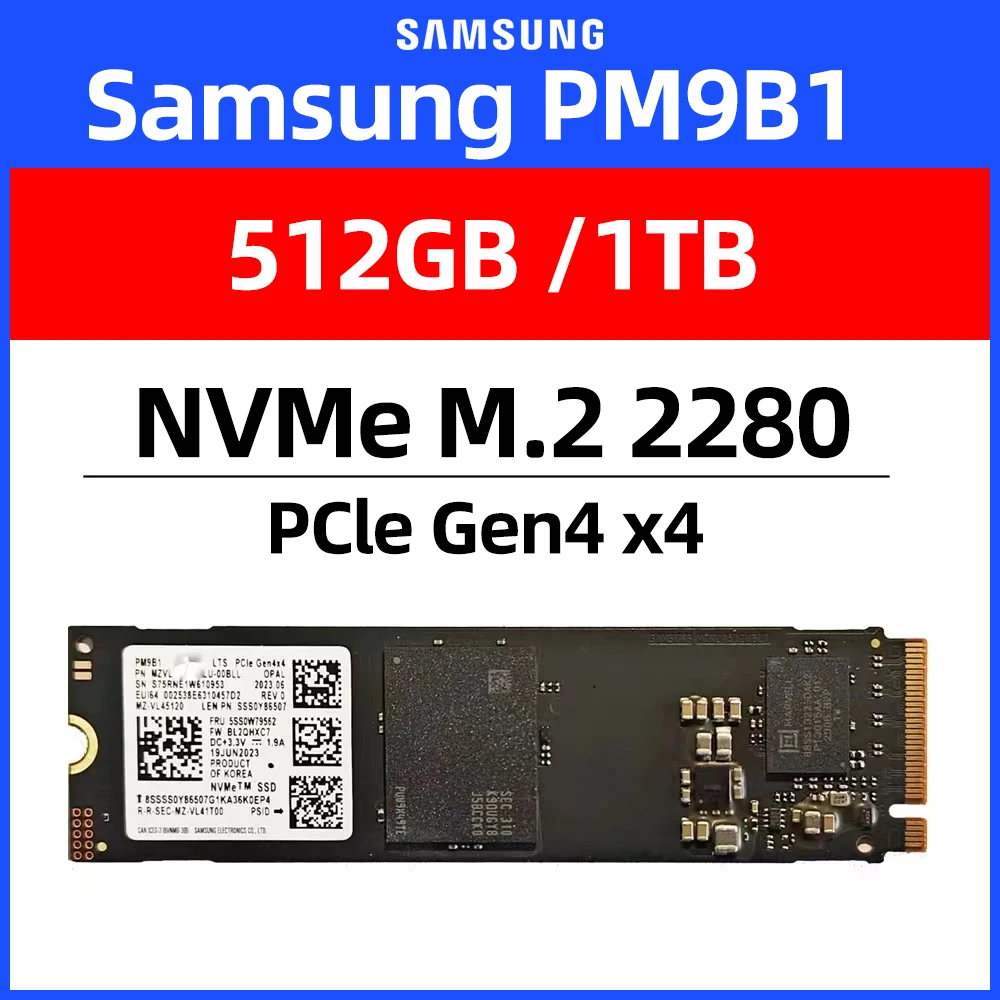 Samsung-PM9B1-Unidade-interna-de-estado-s-lido-512GB-1TB-M-2-PCIe-GEN ...