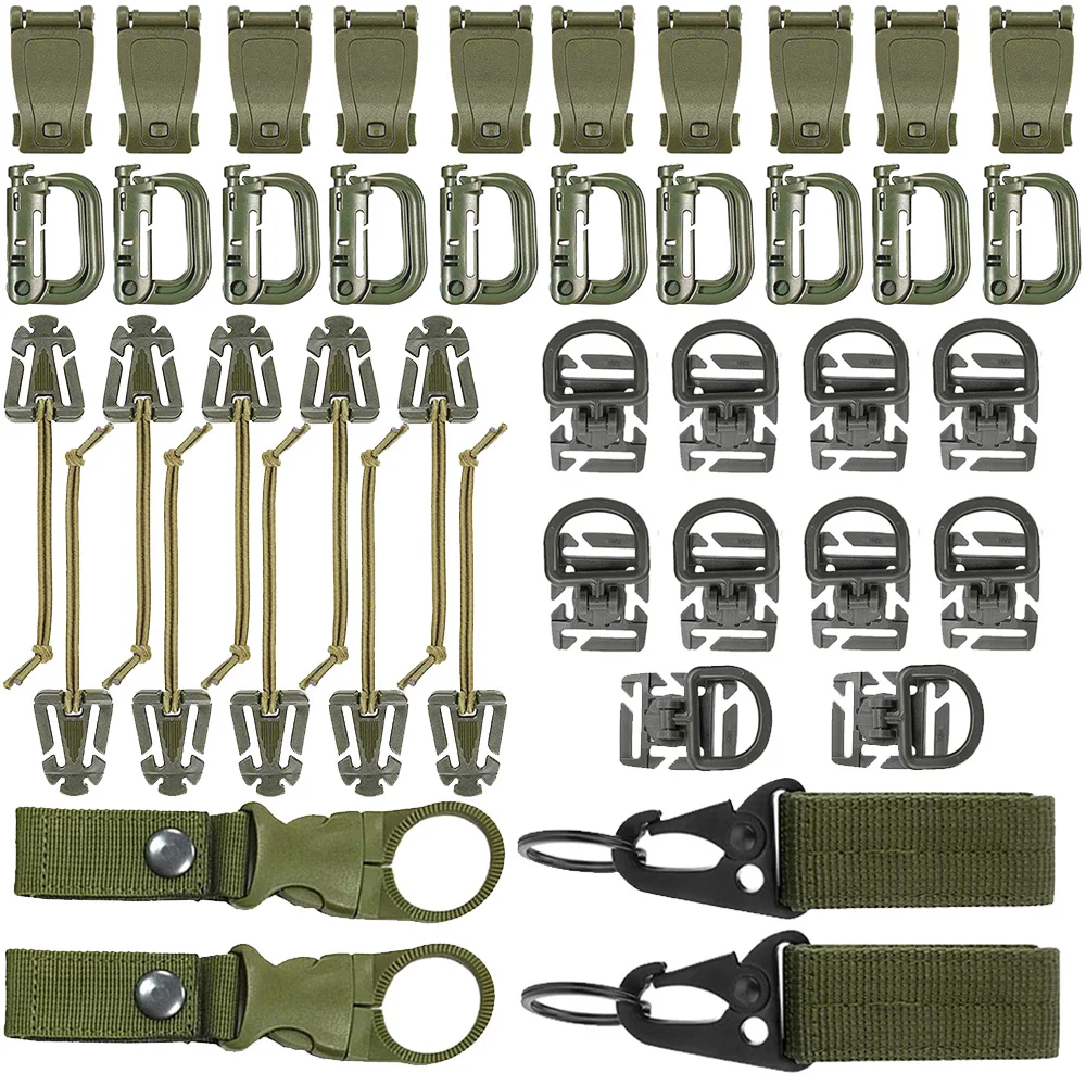 Molle-Accessories-Kit-of-44-Attachments-for-Tactical-Backpack-Belt-Vest ...
