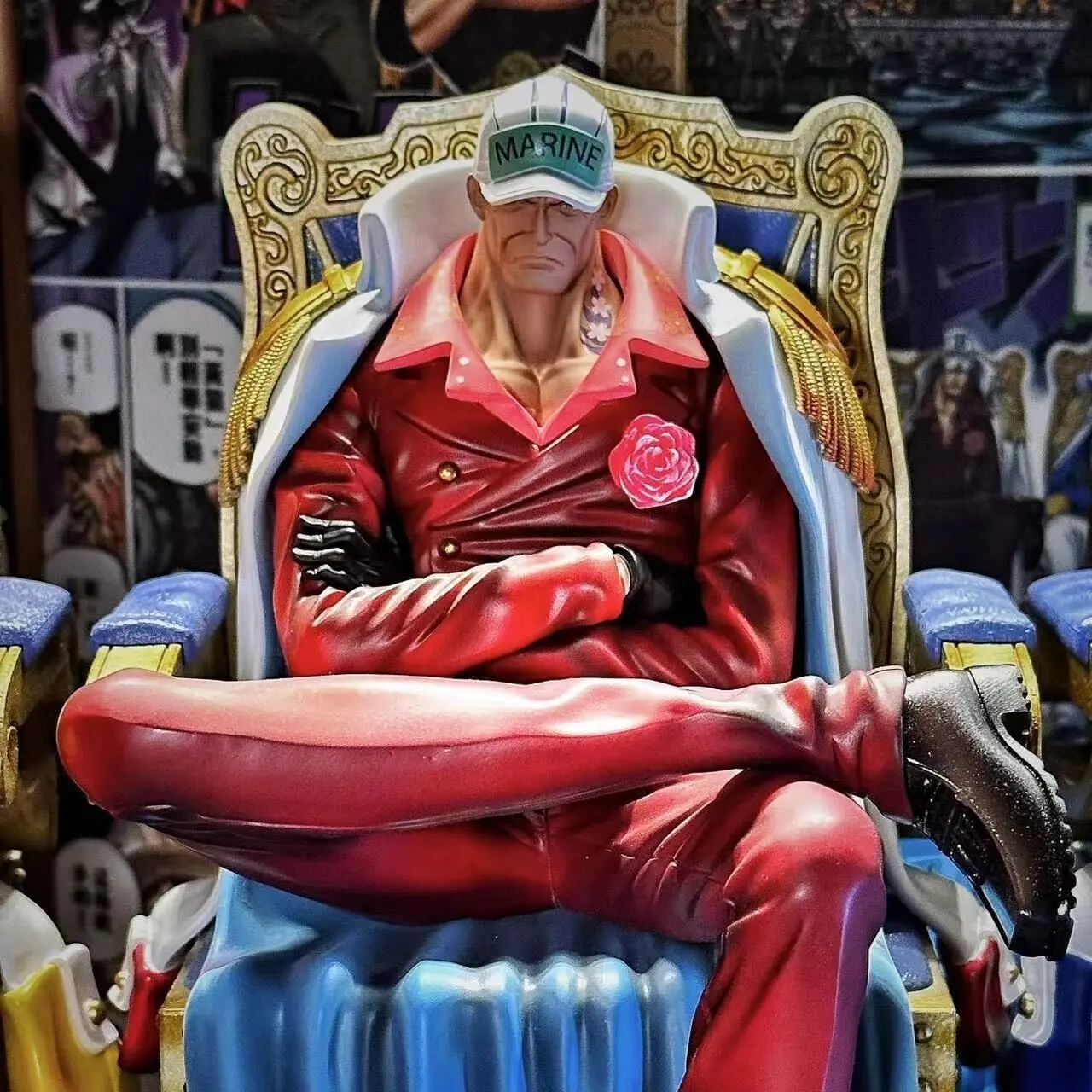 29cm-One-Piece-Handwork-Anime-Figure-Admirals-Kizaru-Akainu-Aokiji ...