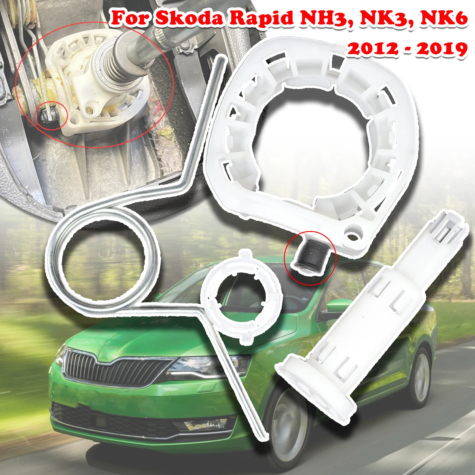 Upgrade-Gear-Box-Shift-Lever-Selector-Socket-Bush-Spring-Bearing-Shell ...