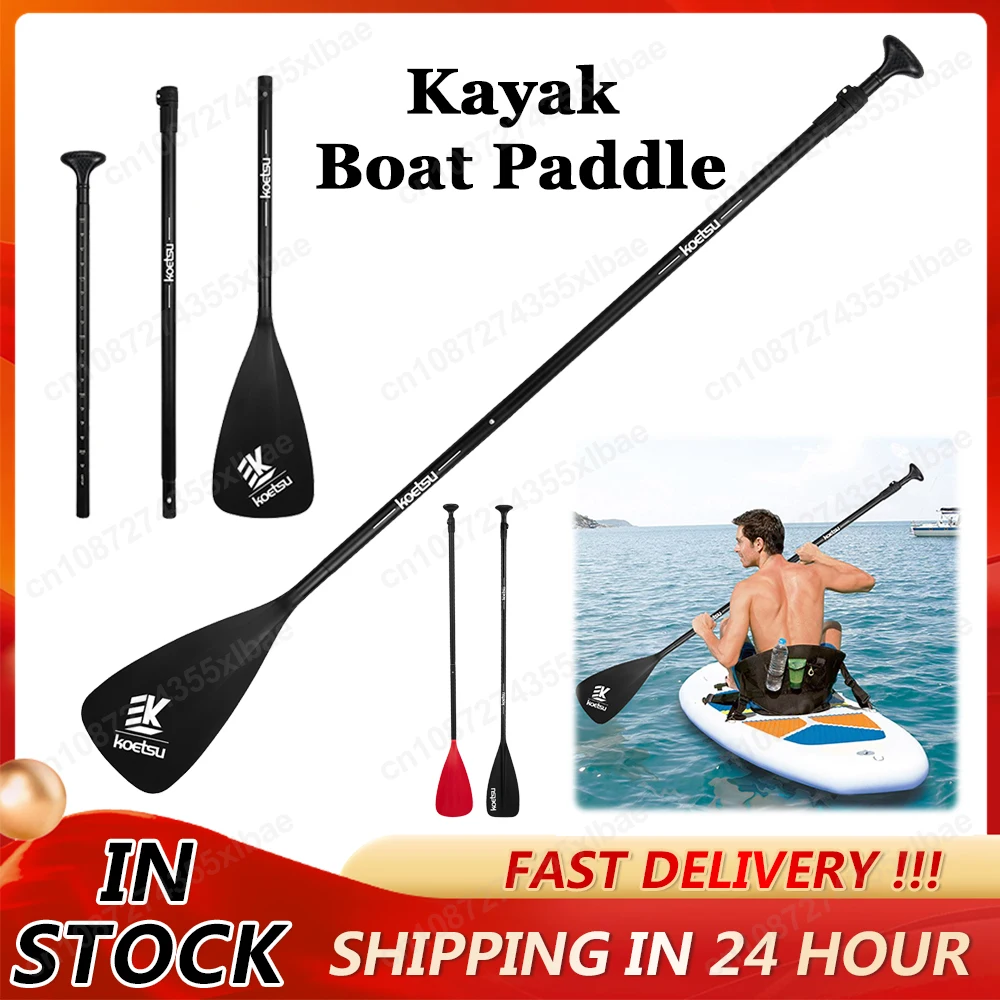 3-Piece-Stand-Up-Paddleboard-Paddle-Adjustable-Length-One-Way-Paddle ...