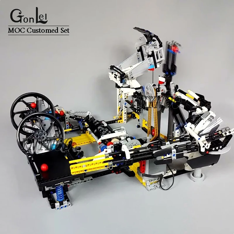 1797Pcs-Technical-GBC-Dribbling-Device-Great-Ball-Contraption-MOC ...