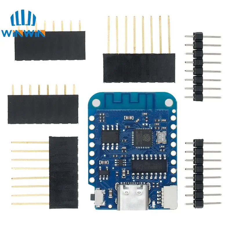 D1-Mini-V4-0-0-TYPE-C-USB-WEMOS-WIFI-Internet-of-Things-Board-based ...